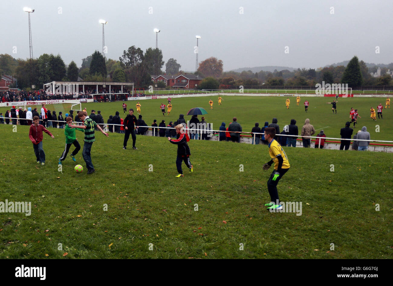 Atherstone football game hi-res stock photography and images - Alamy
