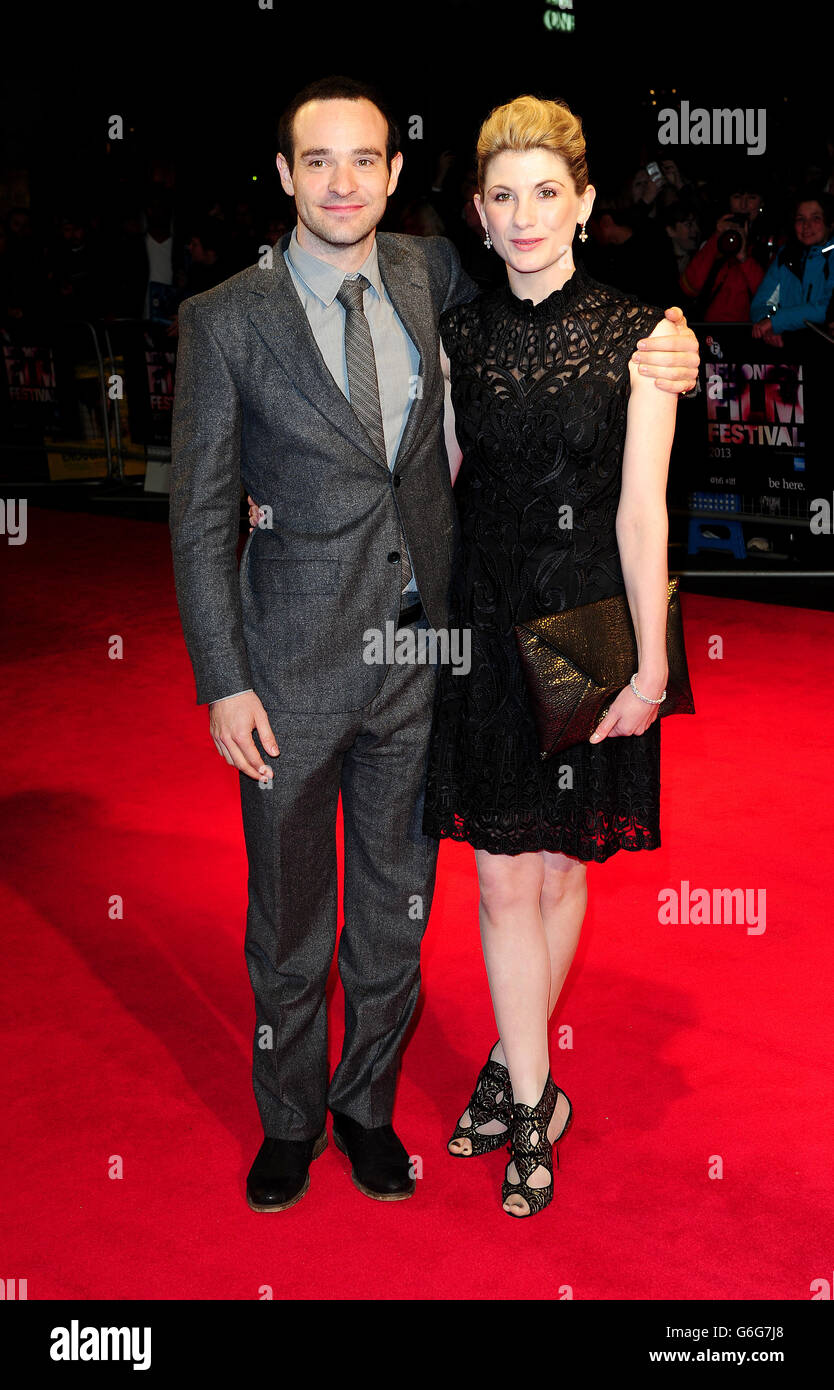 Charlie Cox and Jodie Whittaker arriving at the 57th BFI London Film ...