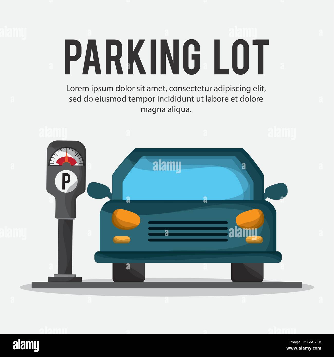 Parking lot design. Park icon. White background , vector graphic Stock ...