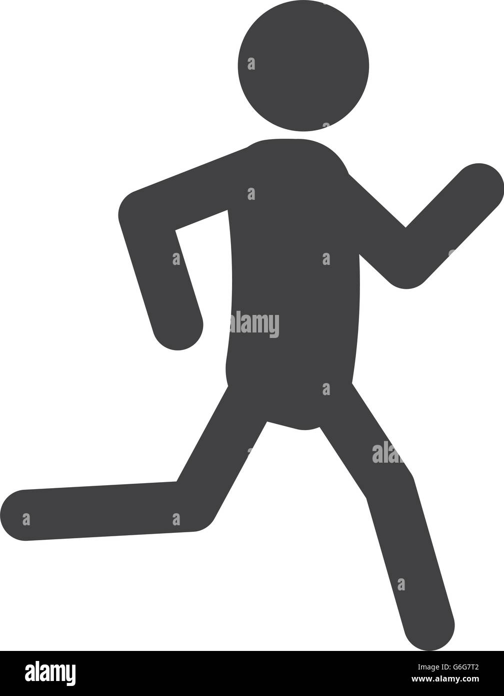 Pictogram icon. Running design. Vector graphic Stock Vector Image & Art ...