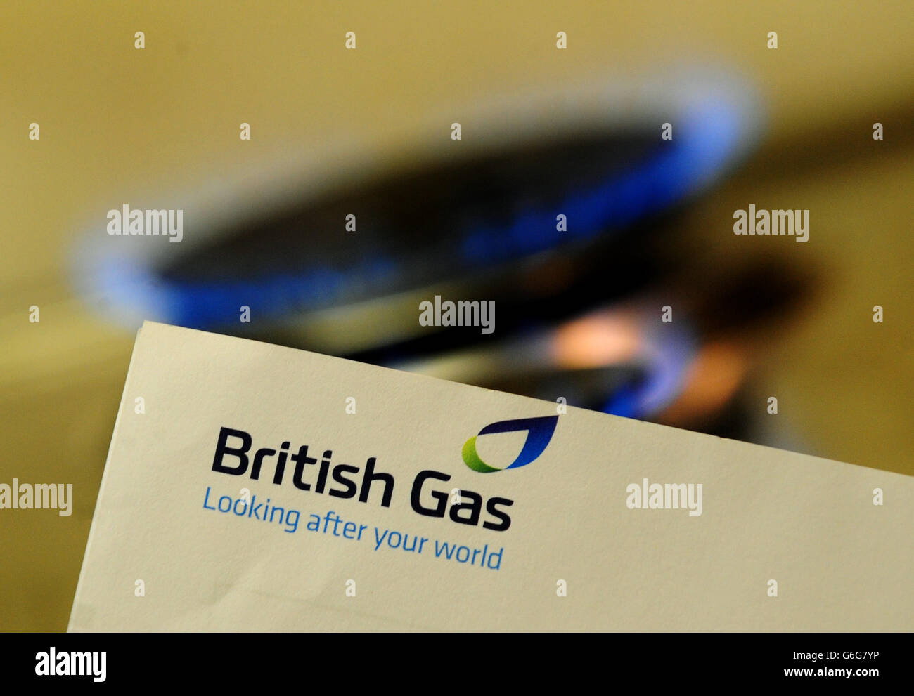 General view of british gas logo hi-res stock photography and images ...