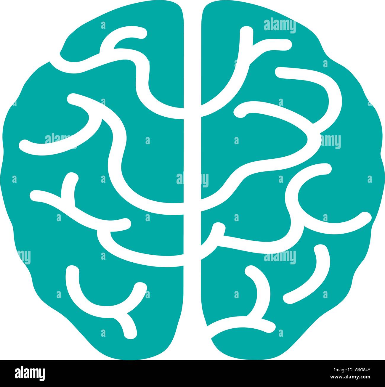 Brain icon. Medical and health care design. Vector graphic Stock Vector ...
