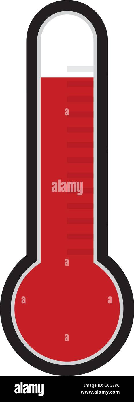Thermometer icon. Object design. Vector graphic Stock Vector Image ...