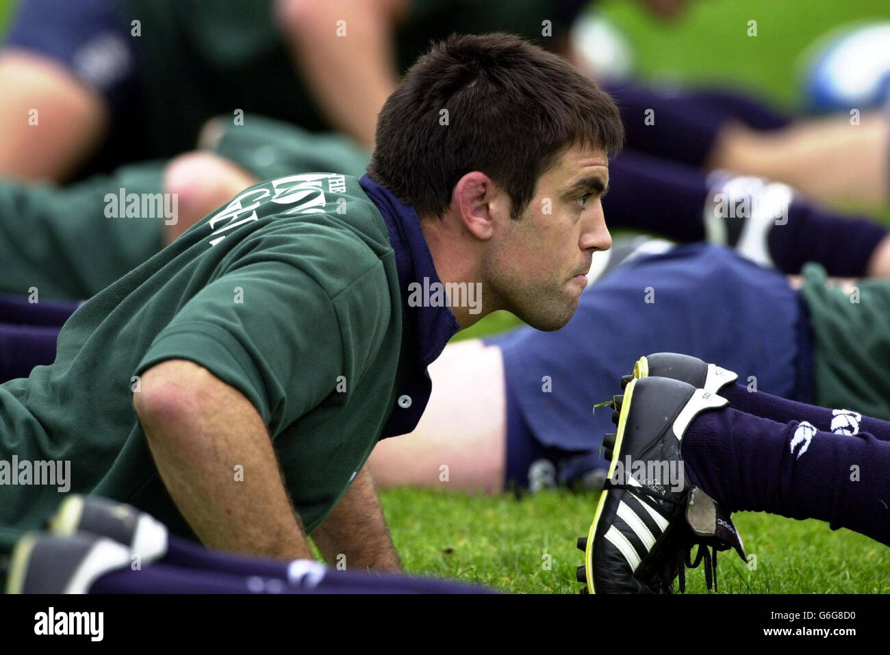 Scotland training session Stock Photo - Alamy