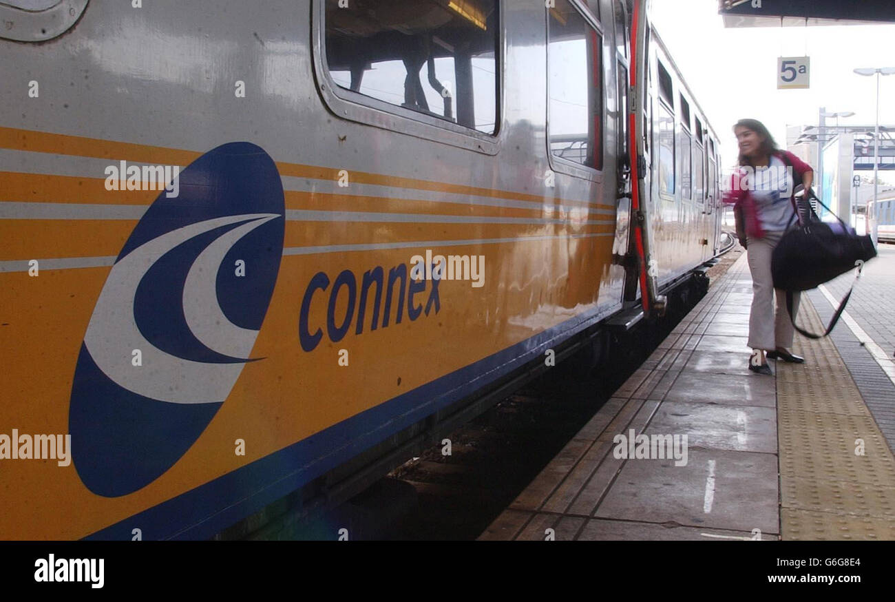 Connex Rail Company Reductions Stock Photo - Alamy