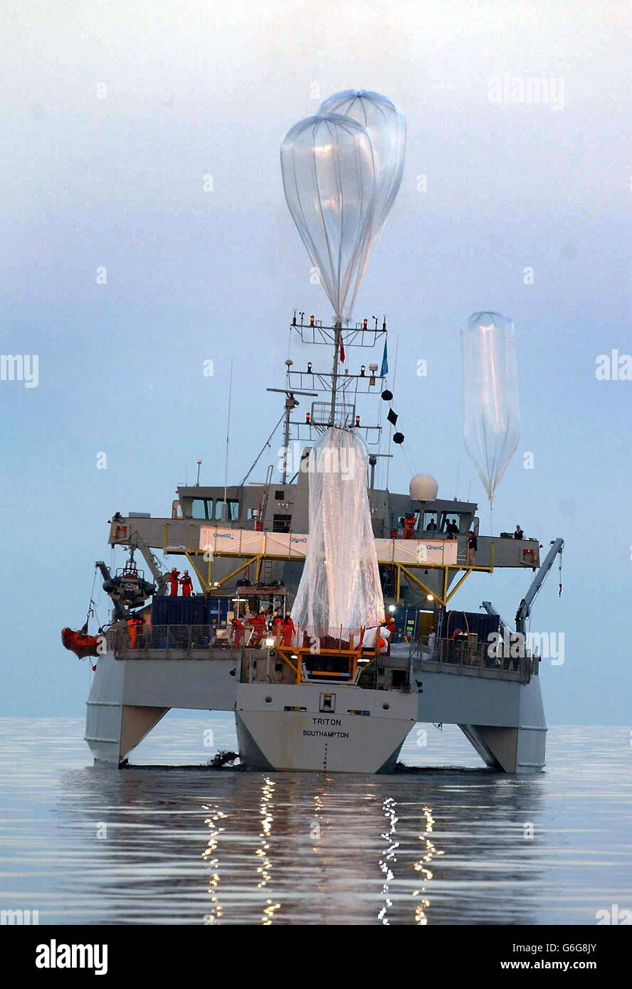 Triton trimaran warship hi-res stock photography and images - Alamy