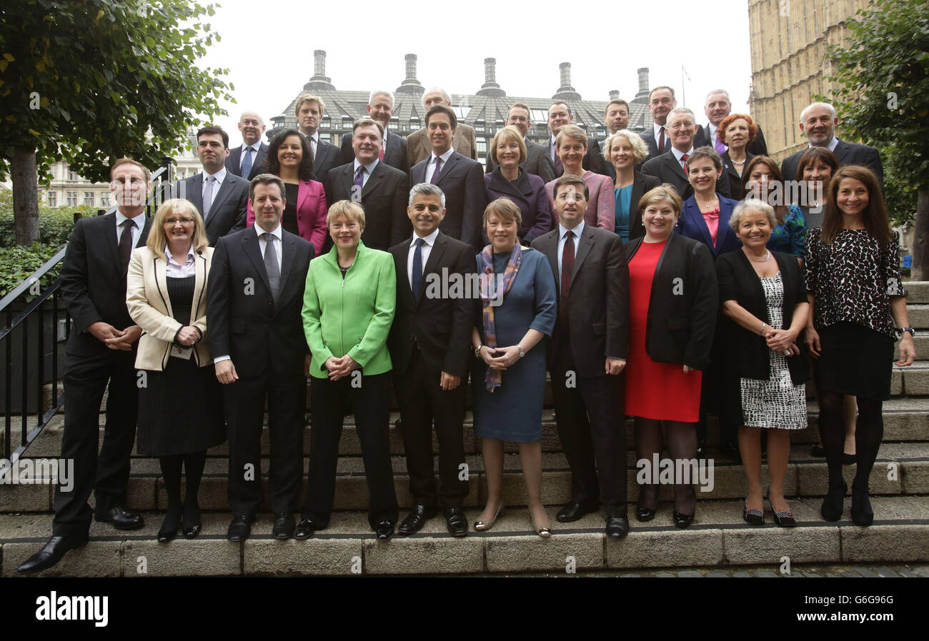 Labour shadow cabinet Stock Photo - Alamy