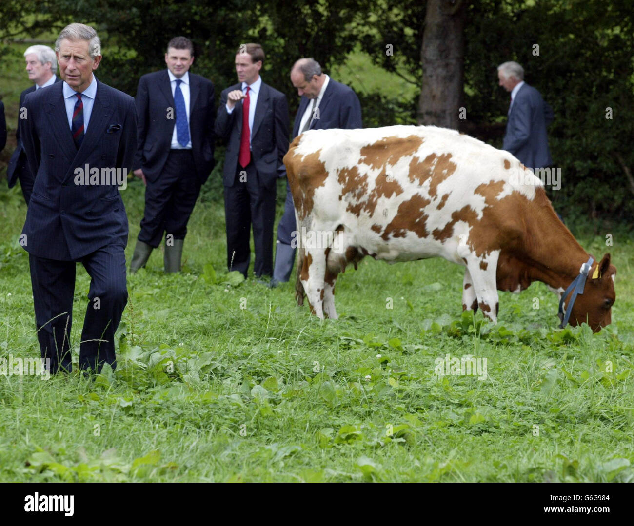 The Prince of Wales visits Culmore House organic farm in Kilrea ...