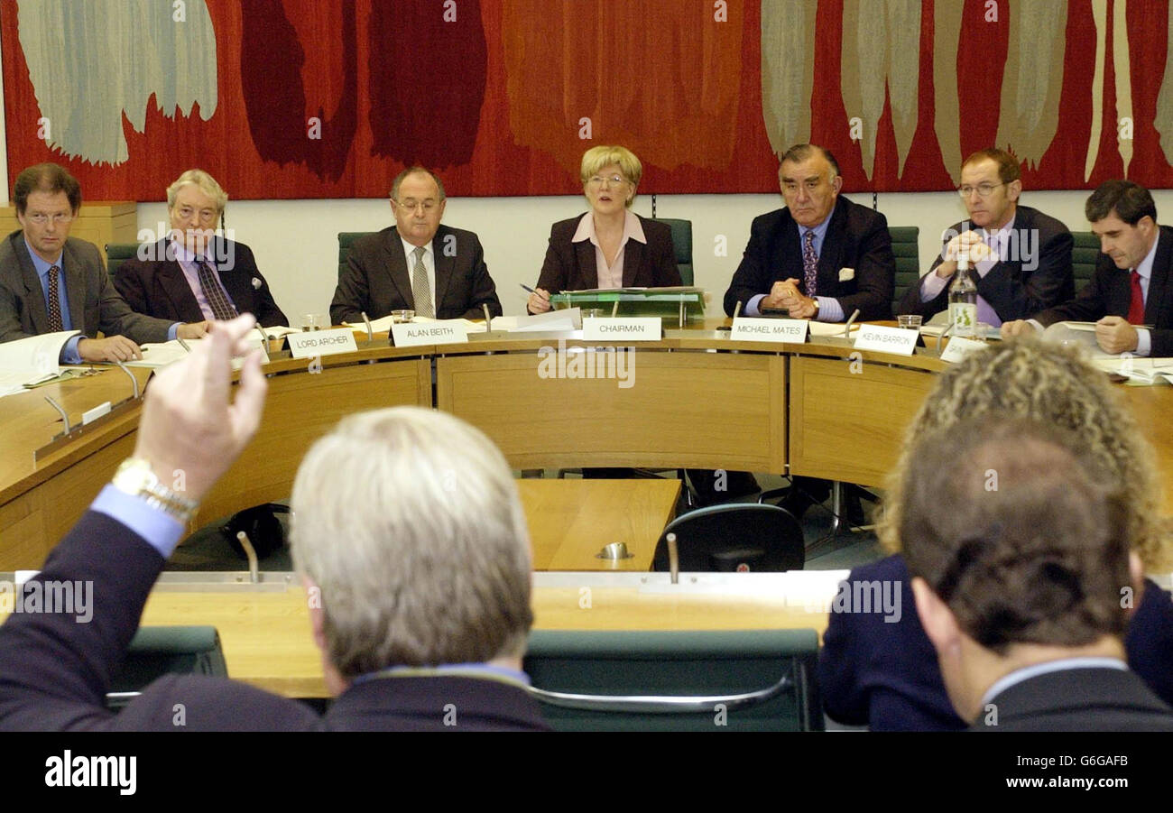 Evidence to the intelligence and security committee hi-res stock ...