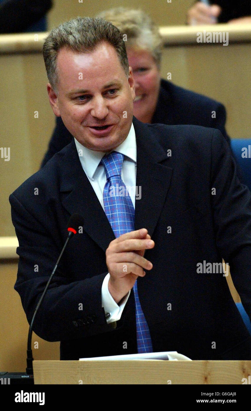 Mr mcconnell launched hi-res stock photography and images - Alamy