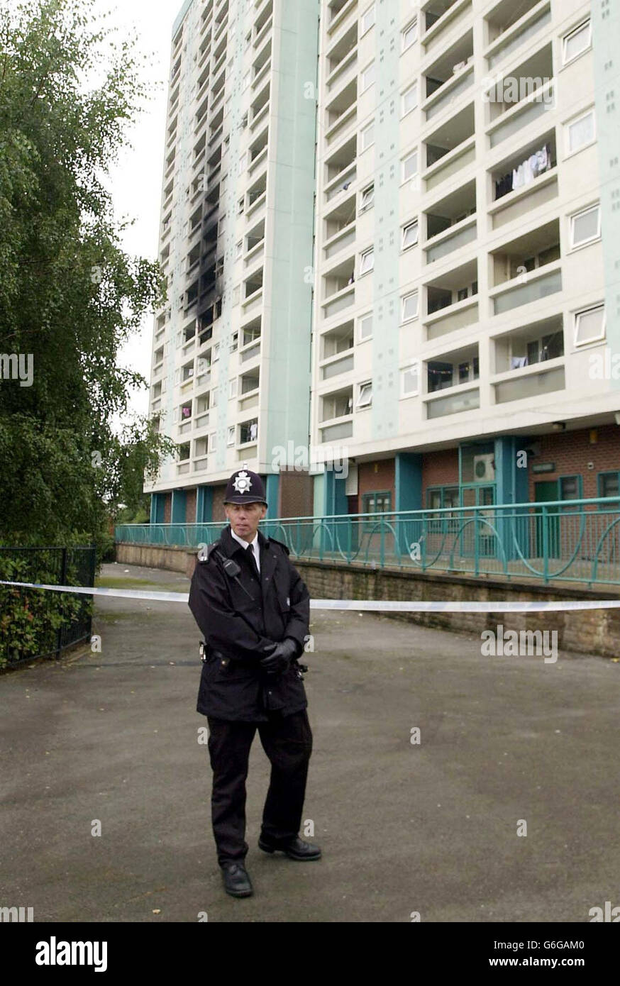 High rise disaster hi-res stock photography and images - Alamy