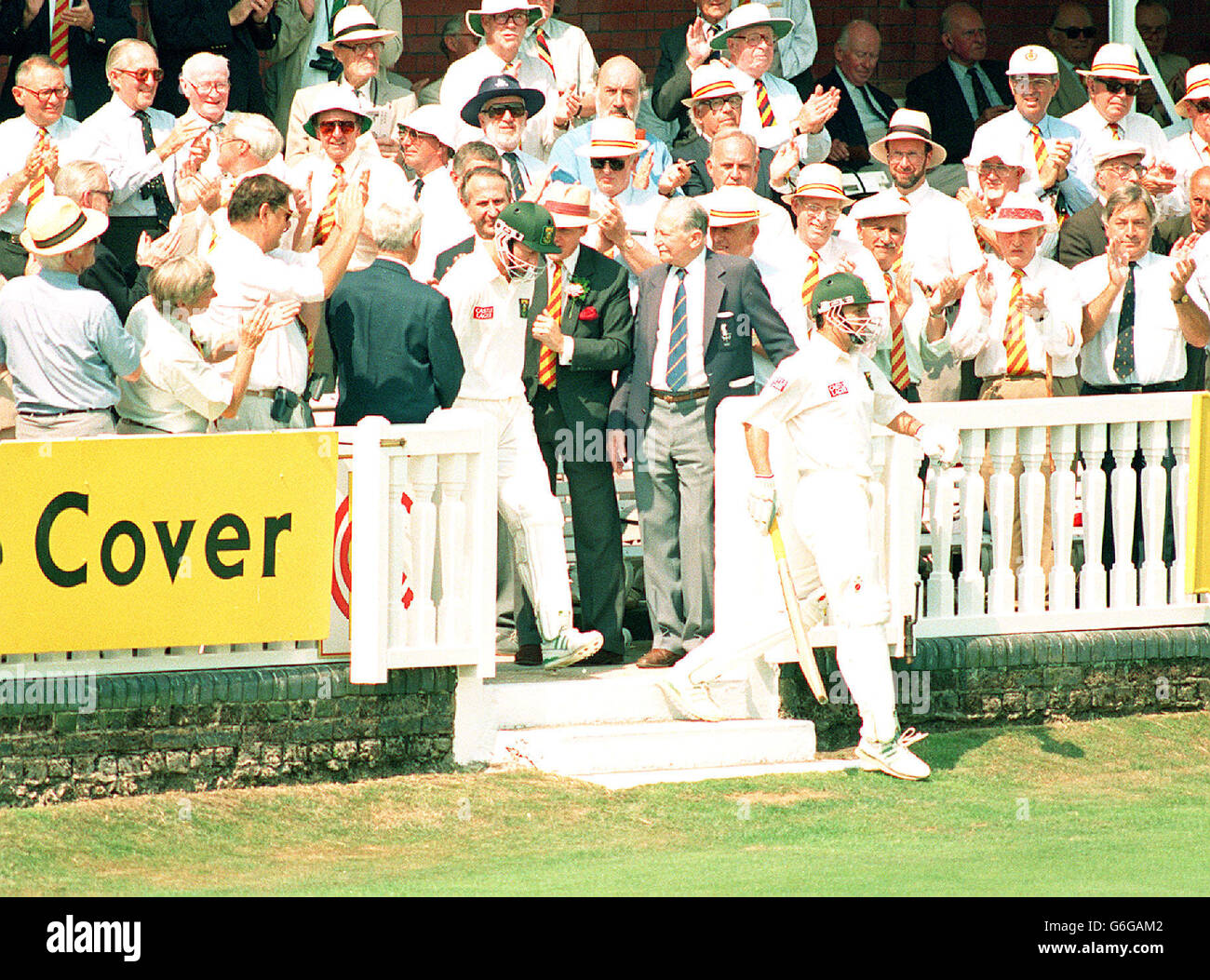 Sport cricket lords gary kirsten andrew hudson lords hi-res stock ...