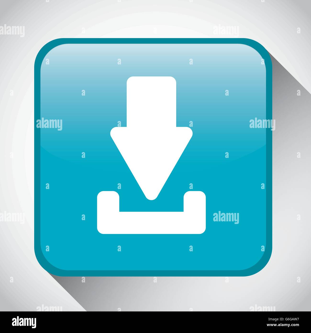 download button icon. Social media design. vector graphic Stock Vector ...