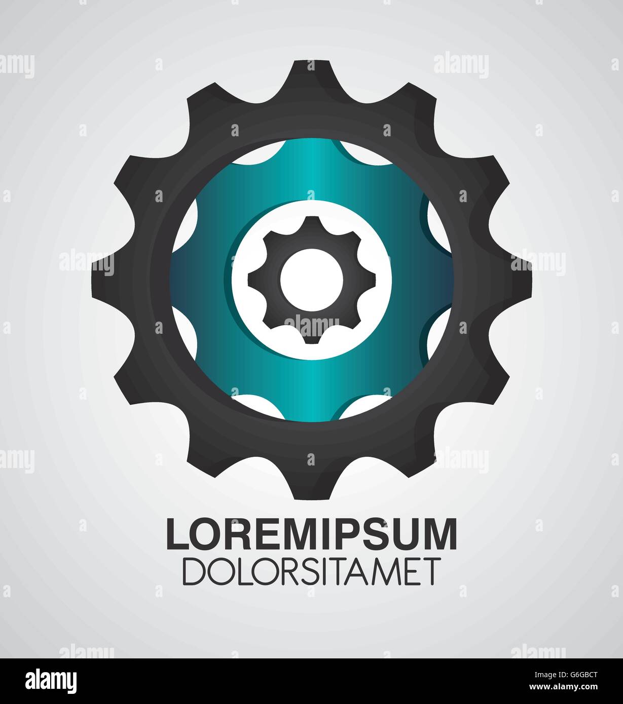 Gear illustration. Machine icon. Cog design Stock Vector Image & Art ...