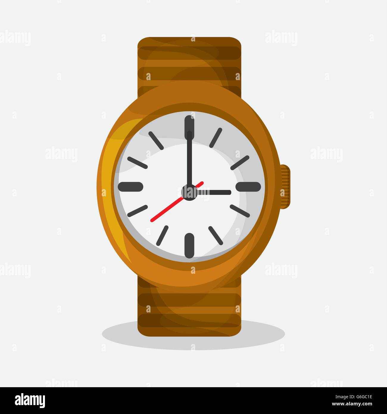 clock design. white background. time concept, vector illustration Stock Vector Image & Art - Alamy