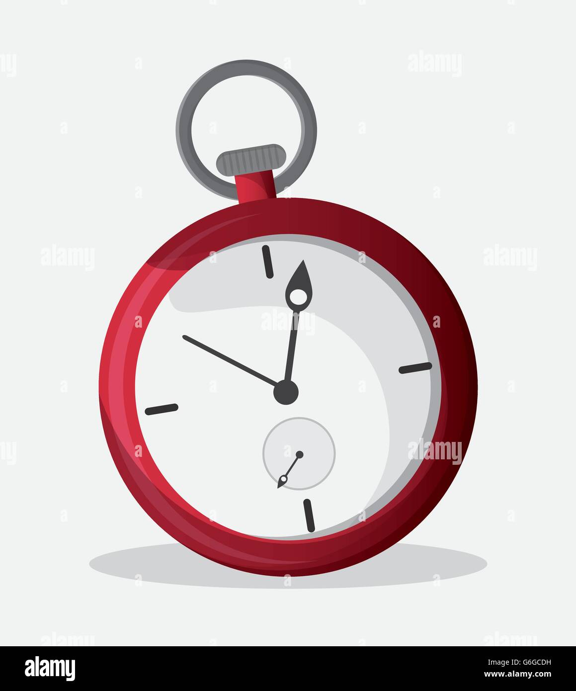 clock design. white background. time concept, vector illustration Stock ...