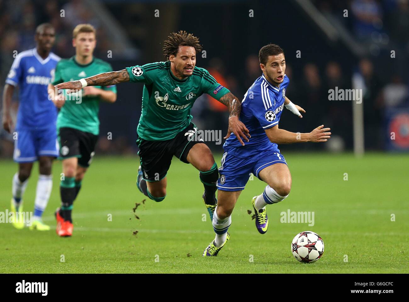 Veltins arena eden hazard hi-res stock photography and images - Alamy