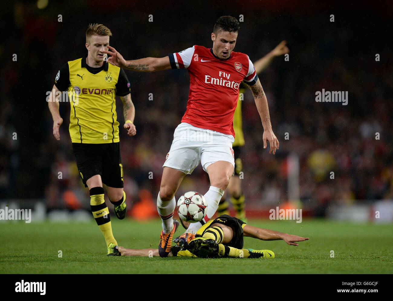 Soccer - UEFA Champions League - Group F - Arsenal v Borussia Dortmund ...