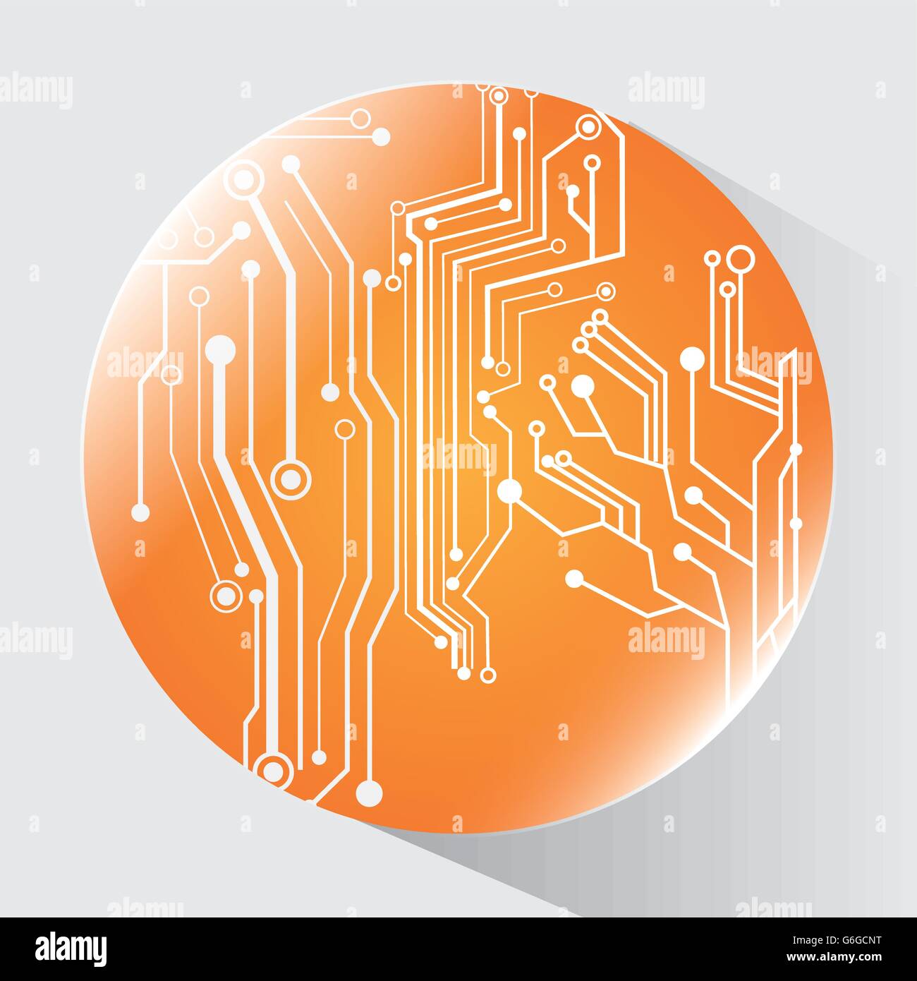 Circuit board design. technology and electronic concept Stock Vector Image & Art - Alamy