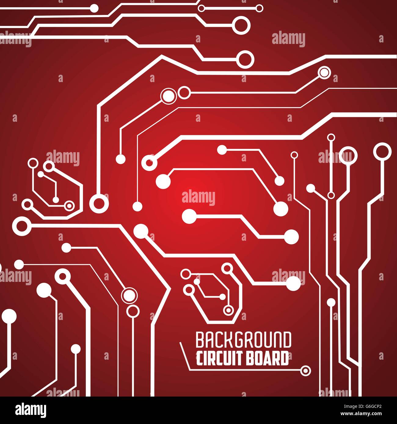 Circuit board design. technology and electronic concept Stock Vector ...
