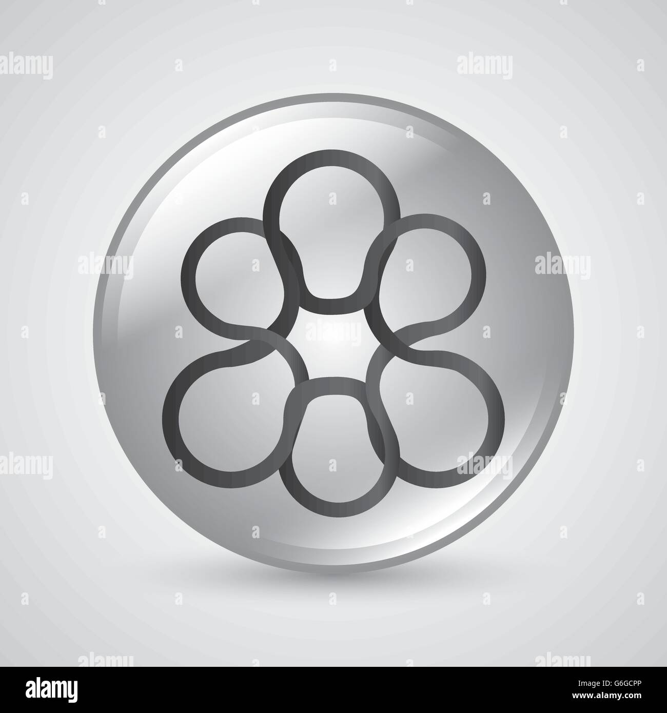 link symbol design. flat illustration. connection concept Stock Vector ...
