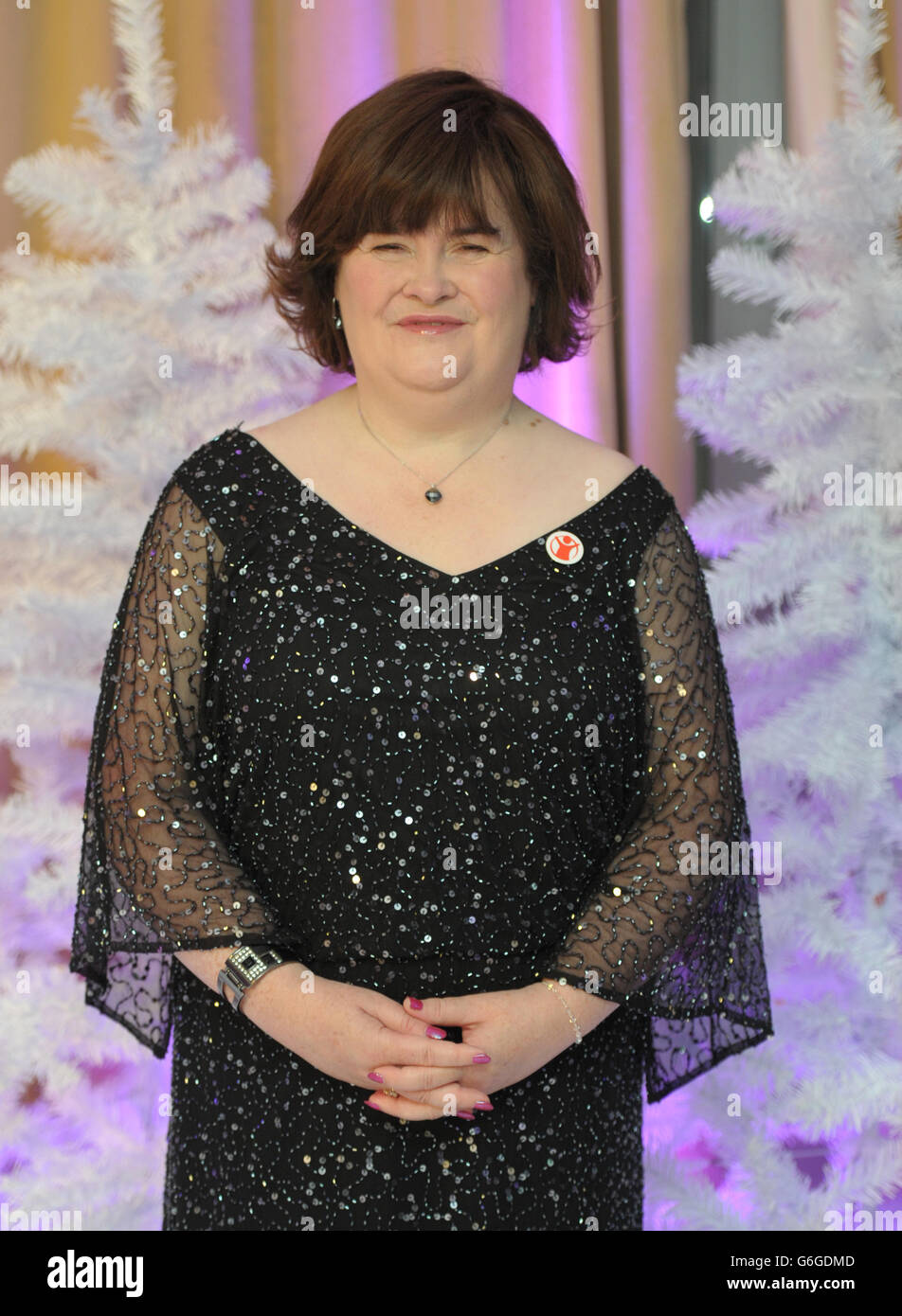 Susan Boyle duet announcement Stock Photo - Alamy