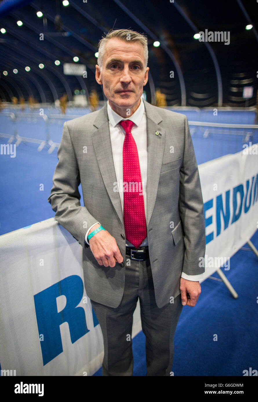 Sinn Fein National Chairperson and MLA for South Antrim Declan Kearney ...