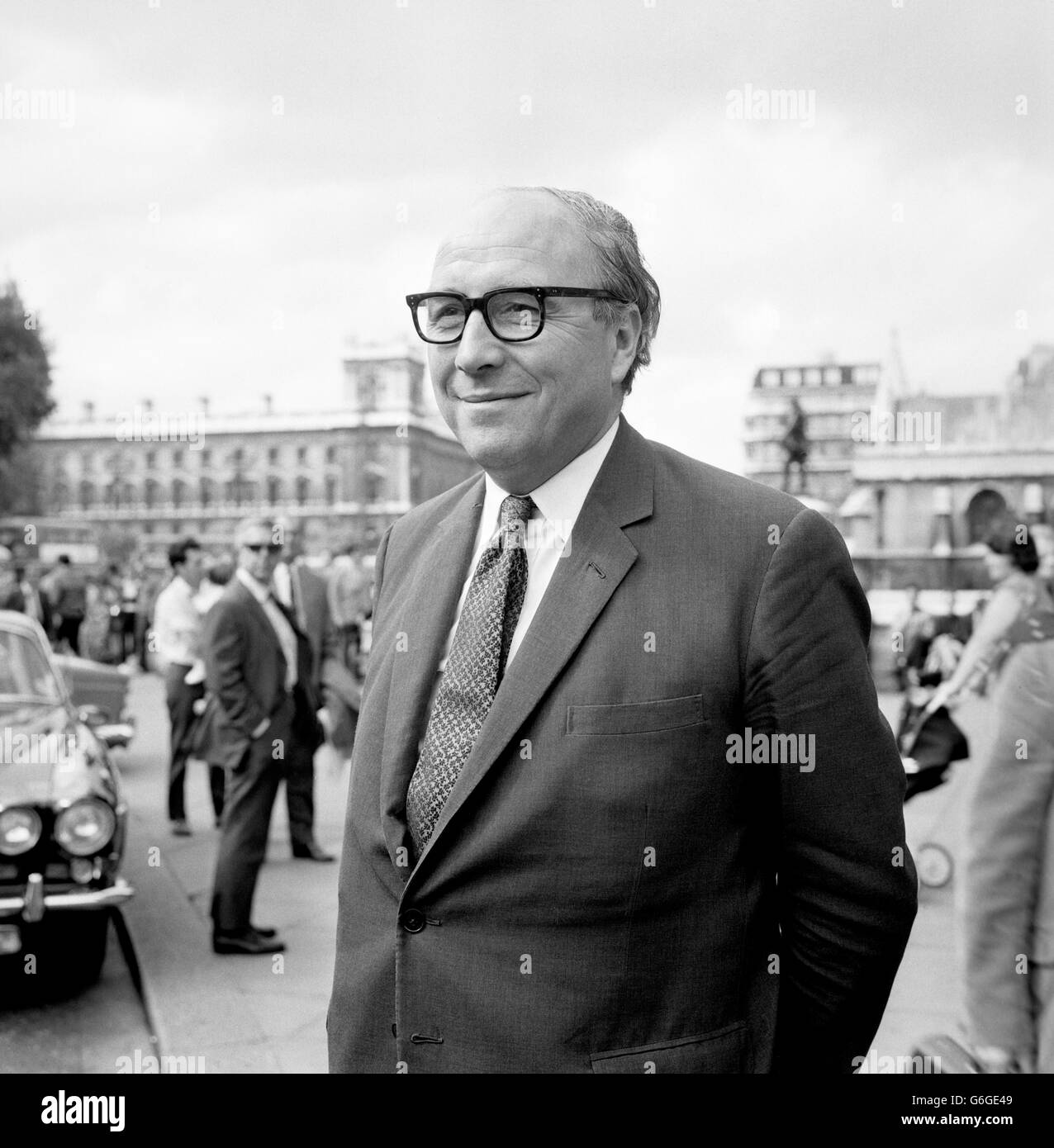 Roy jenkins 1970's Black and White Stock Photos & Images - Alamy