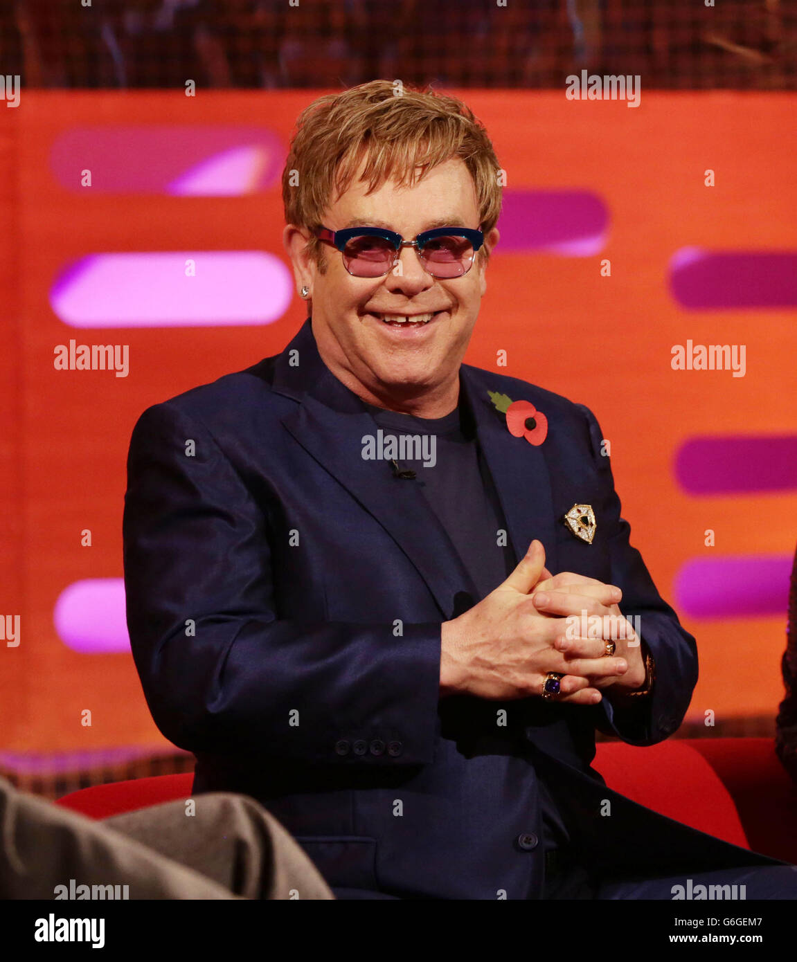 Graham norton show elton hi-res stock photography and images - Alamy