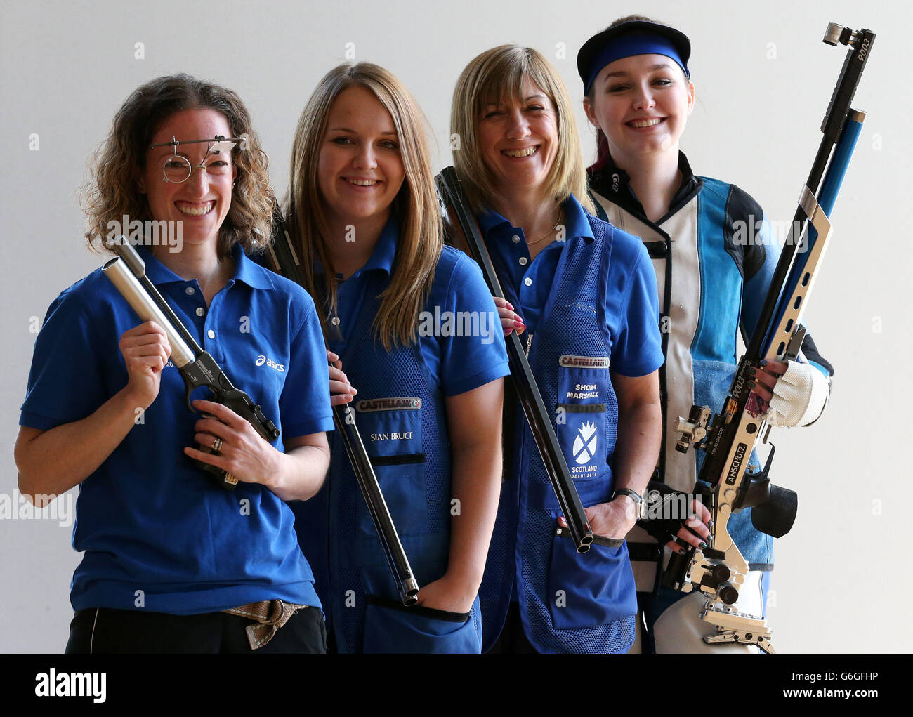 Commonwealth Games - Team Scotland Shooting and Triathlon Photocall ...