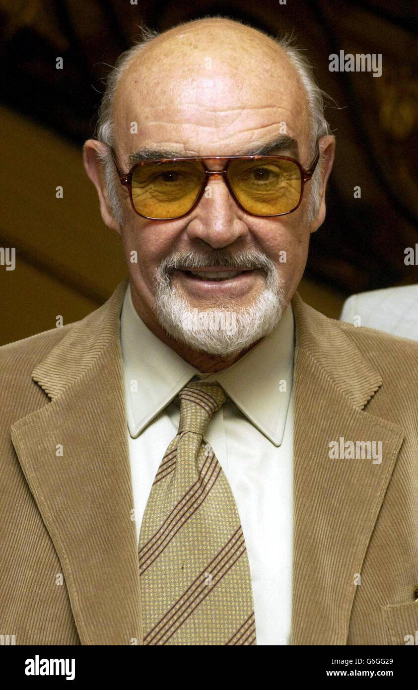 Actor Sean Connery poses for photographers during the launch of Eric ...