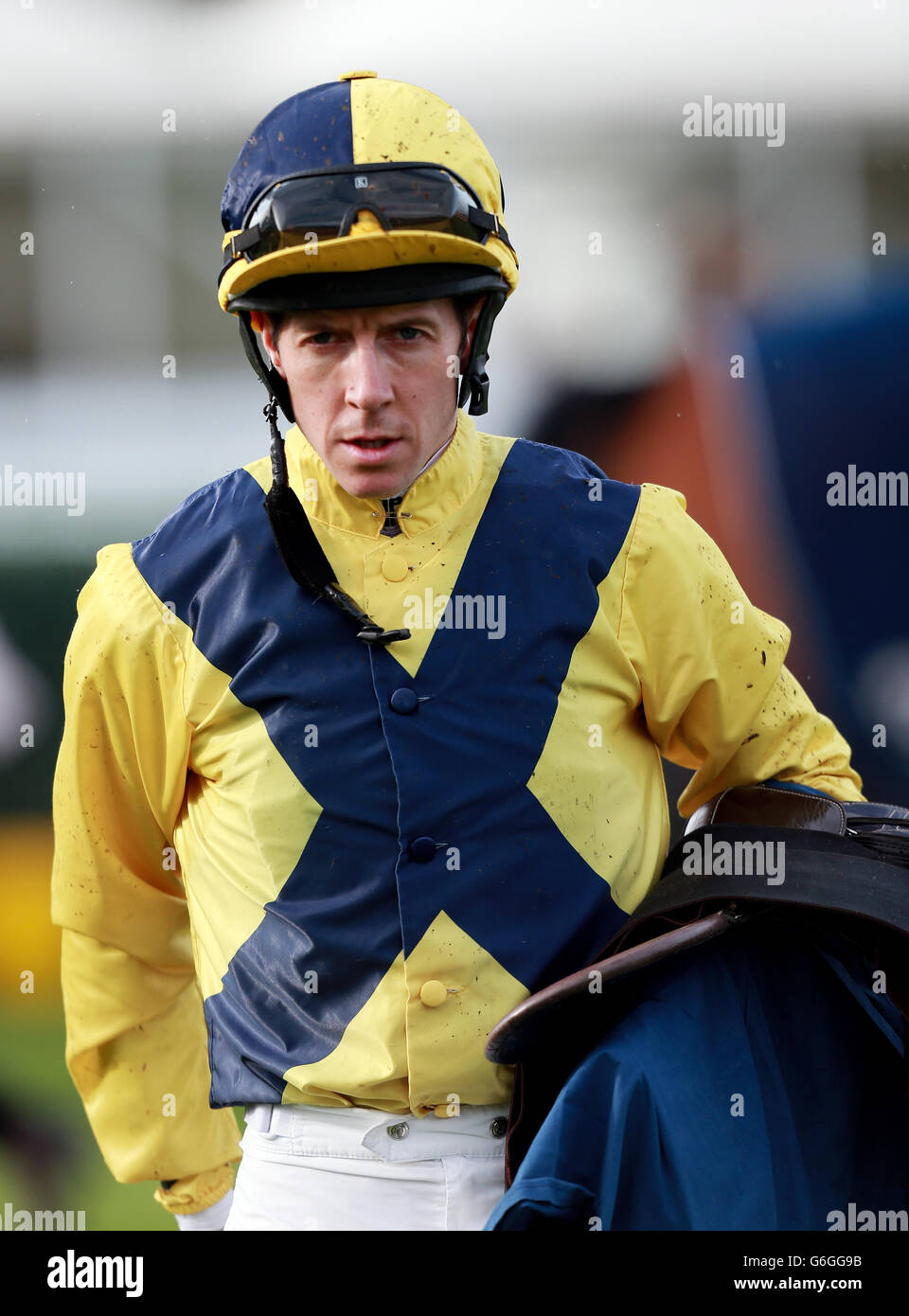 Jockey jim crowley newbury racecourse hi-res stock photography and ...