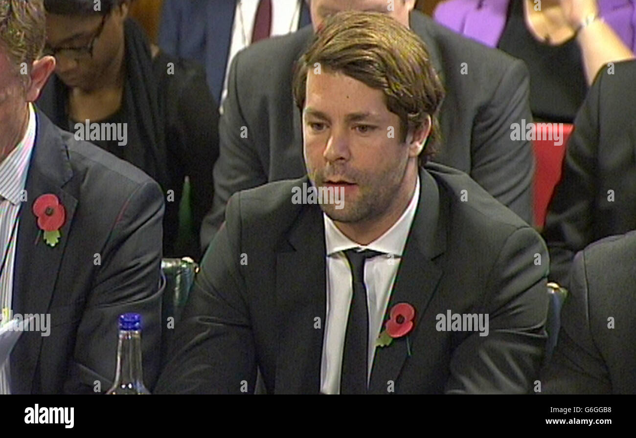 Adam Freeman from Mr Lender appearing before the Commons Business ...