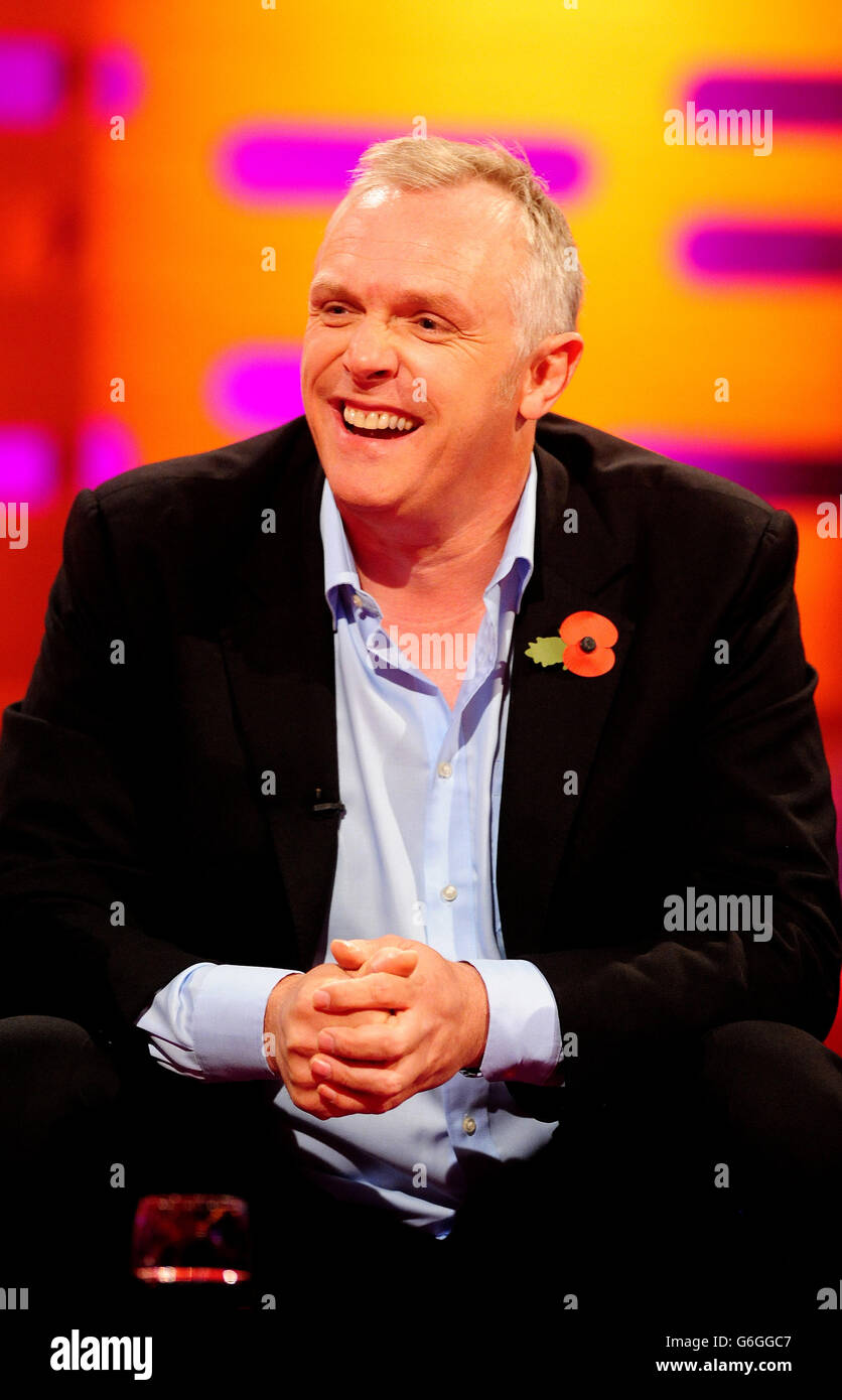 Graham Norton Show - London. Greg Davies during filming for the Graham ...