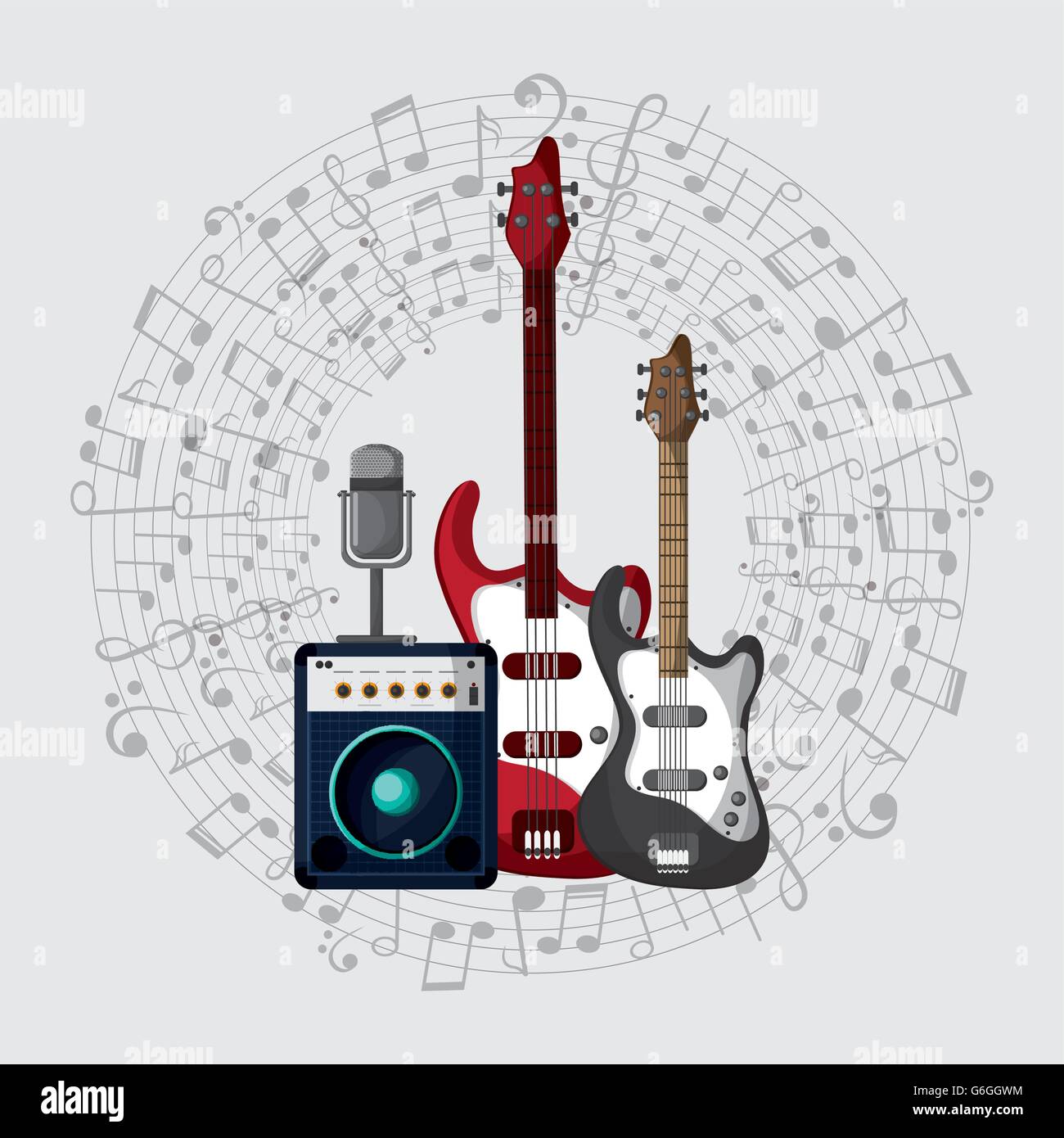 Music instrument design , vector illustration Stock Vector Image & Art ...