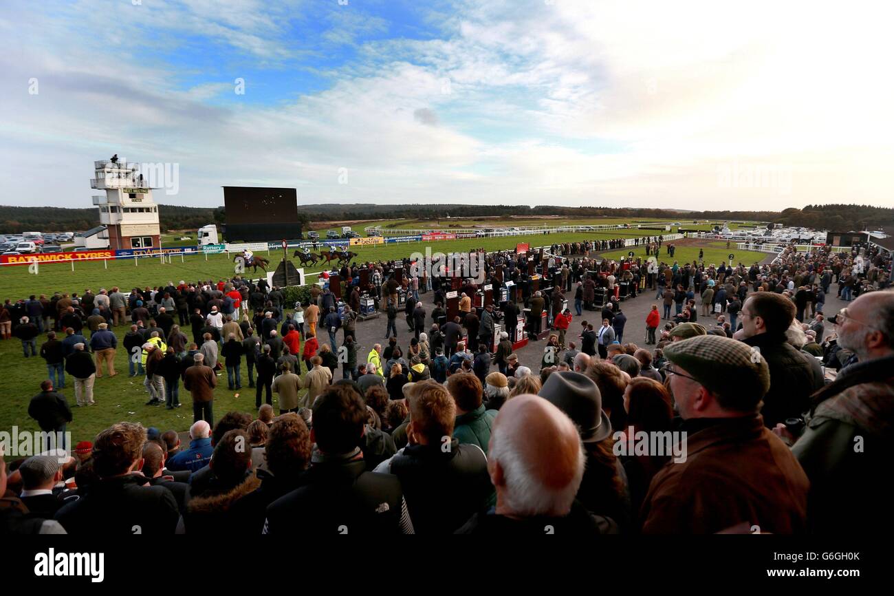 Runners cross the line for the first time in the Bathwick Tyres Novices ...