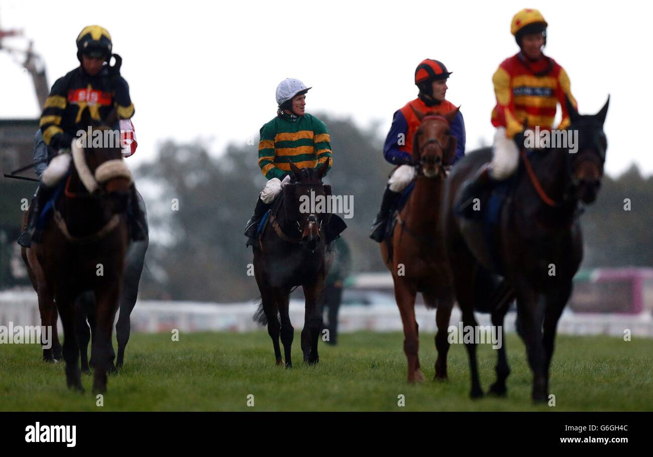 Horse Racing - Exeter Stock Photo - Alamy