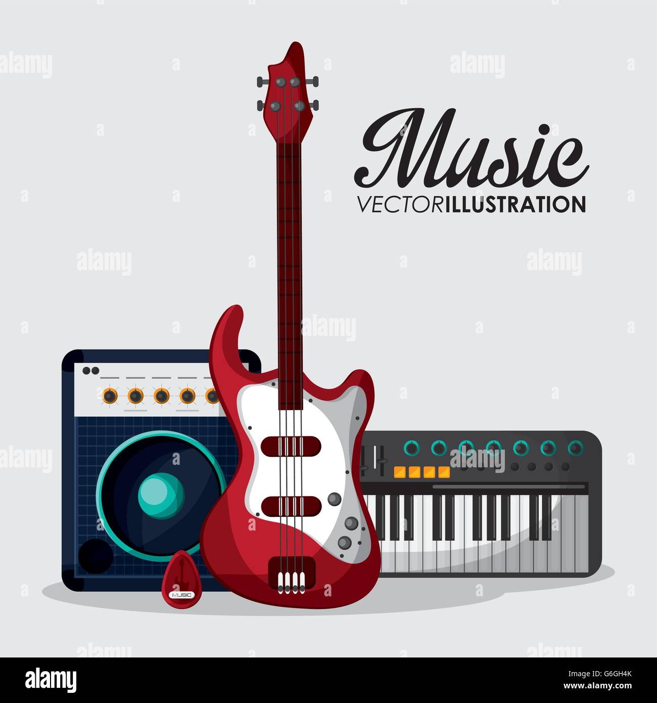 Music instrument design , vector illustration Stock Vector Image & Art ...