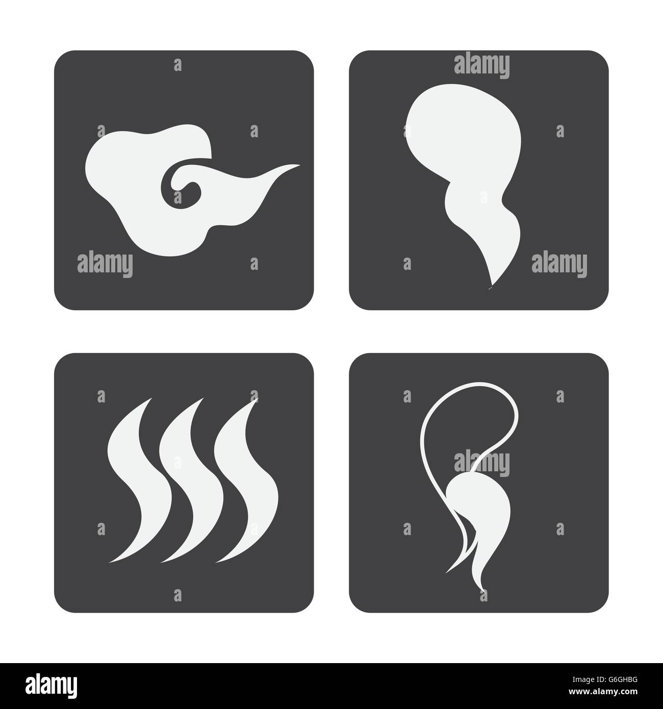 Smoke icon design , vector illustration Stock Vector Image & Art - Alamy