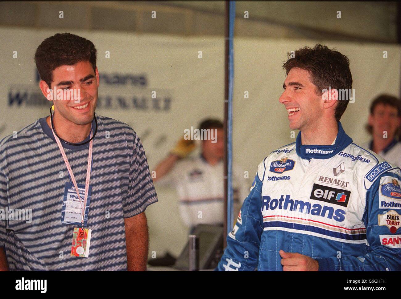 Motor Racing Formula One testing, Silverstone Stock Photo - Alamy