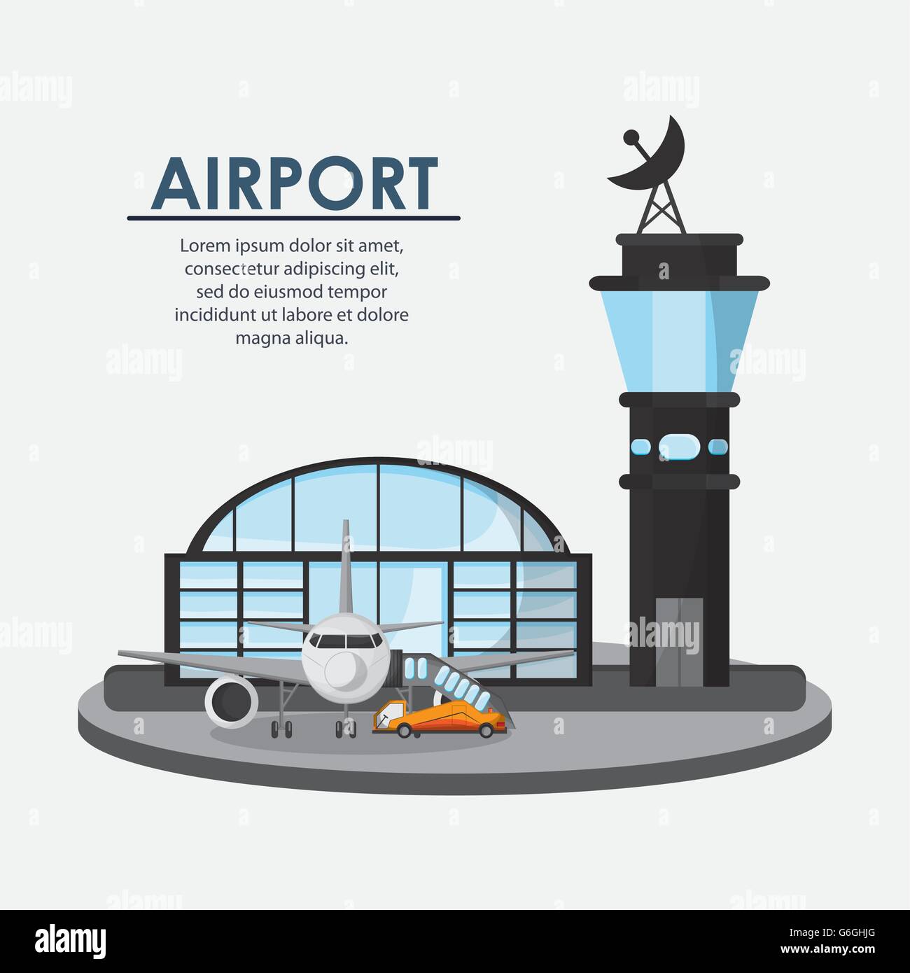 Airport icon design , vector illustration Stock Vector Image & Art - Alamy