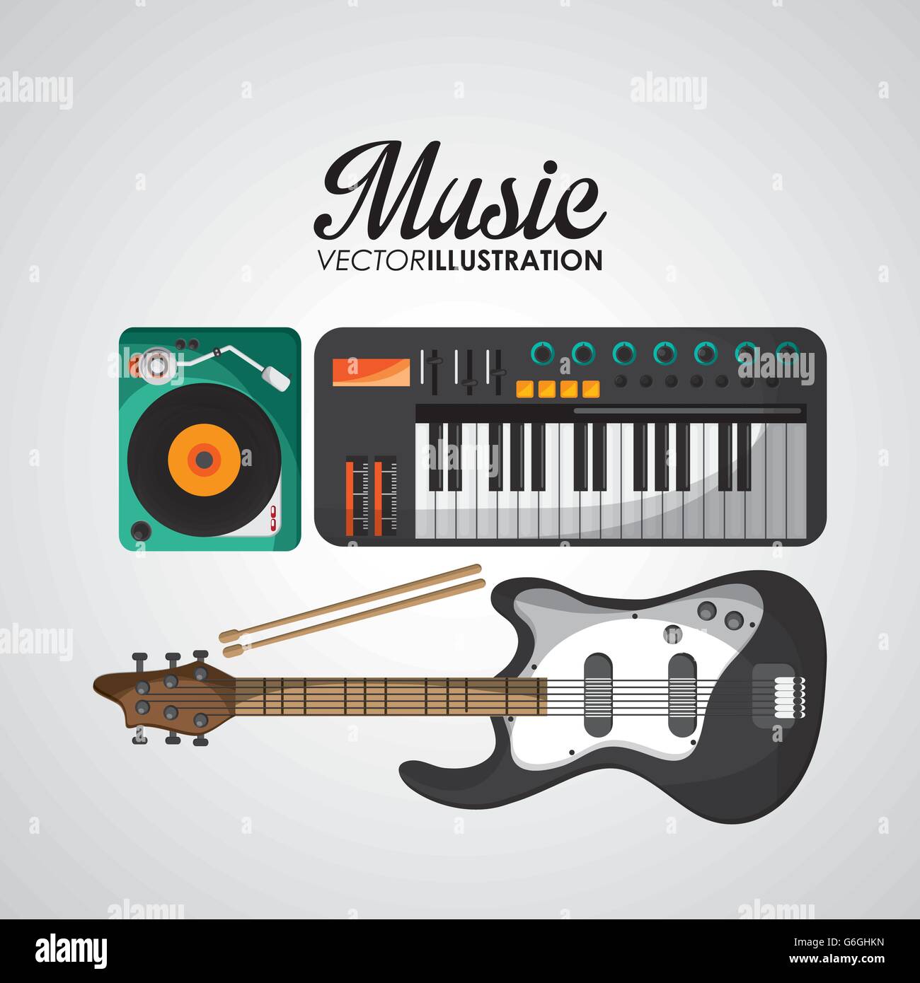 Music instrument design Stock Vector Image & Art - Alamy