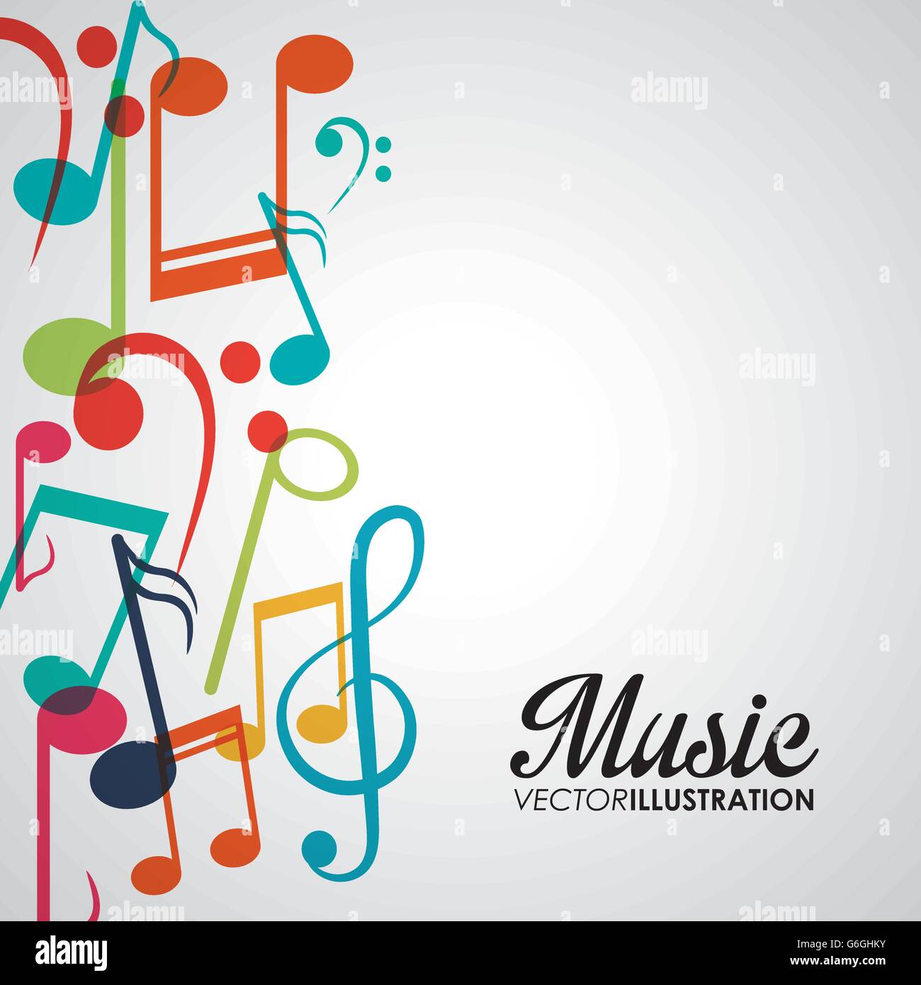 Music note design Stock Vector Image & Art - Alamy