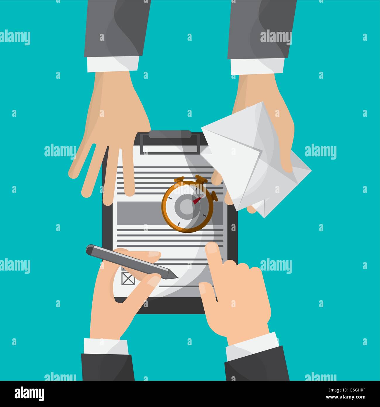 Express delivery document design , vector illustration Stock Vector ...