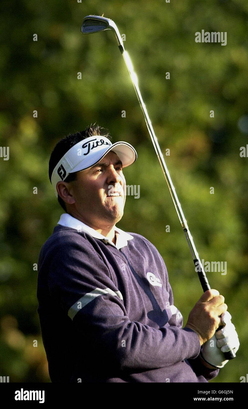 Ben Curtis World Matchplay Championship Stock Photo - Alamy