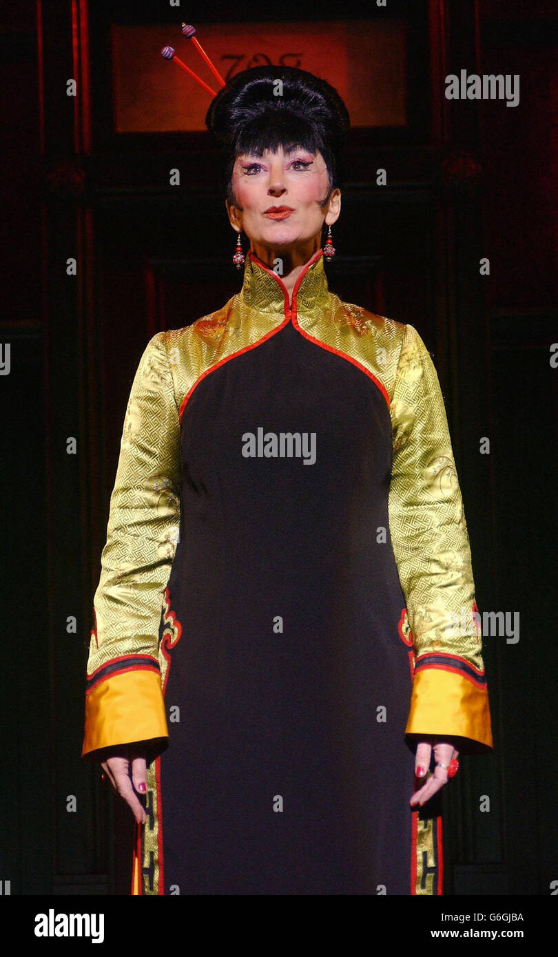 Actress Maureen Lipman onstage as Mrs Meers during a photocall for the ...