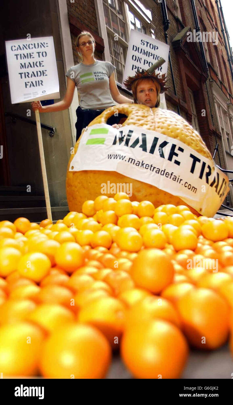 Trade Campaigns Manager Alison Woodhead, from the charity Oxfam ...