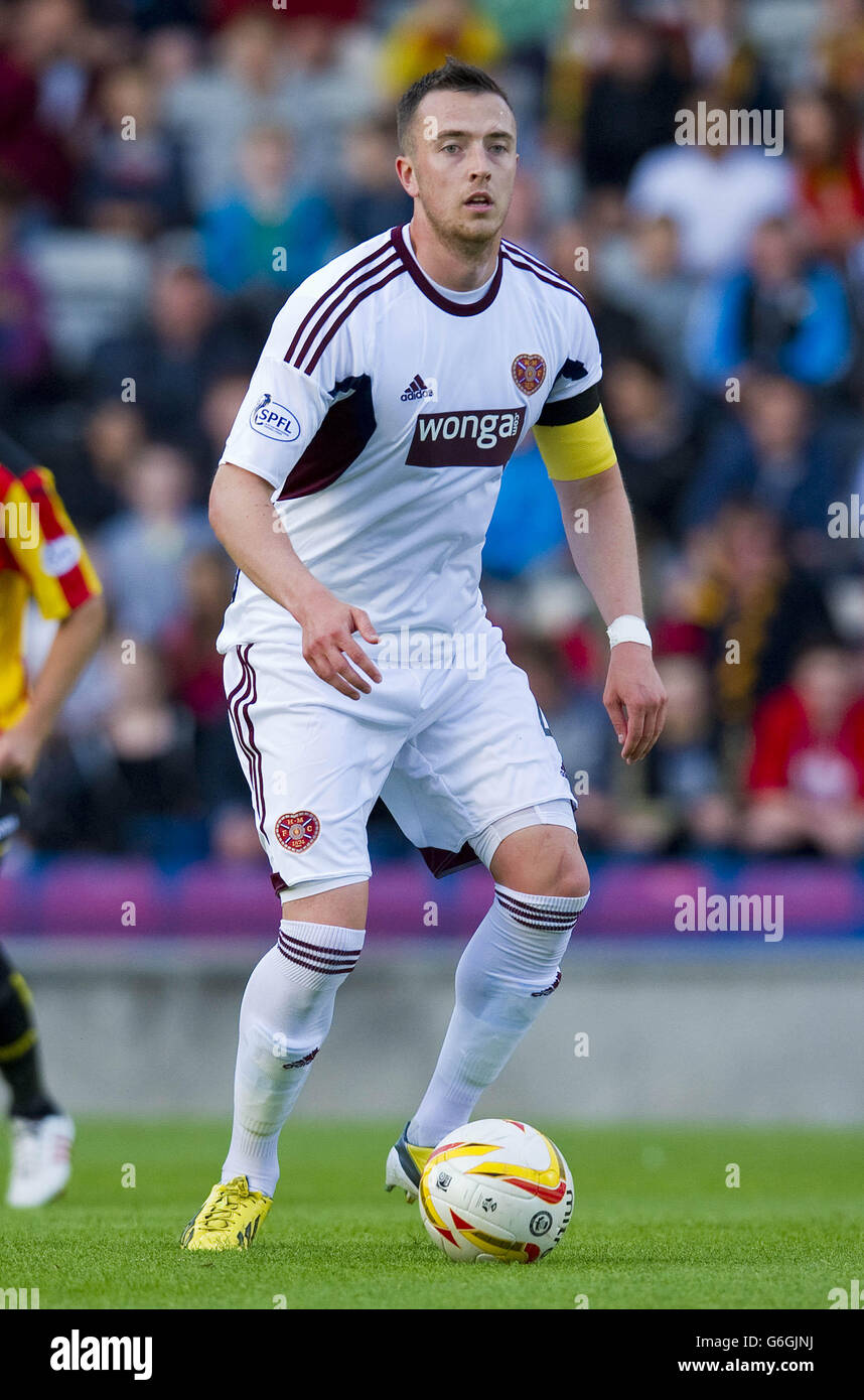 Hearts Danny Wilson during the Scottish Premiership match Firhill ...
