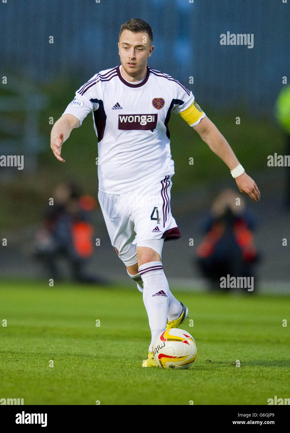 Hearts Danny Wilson during the Scottish Premiership match Firhill ...