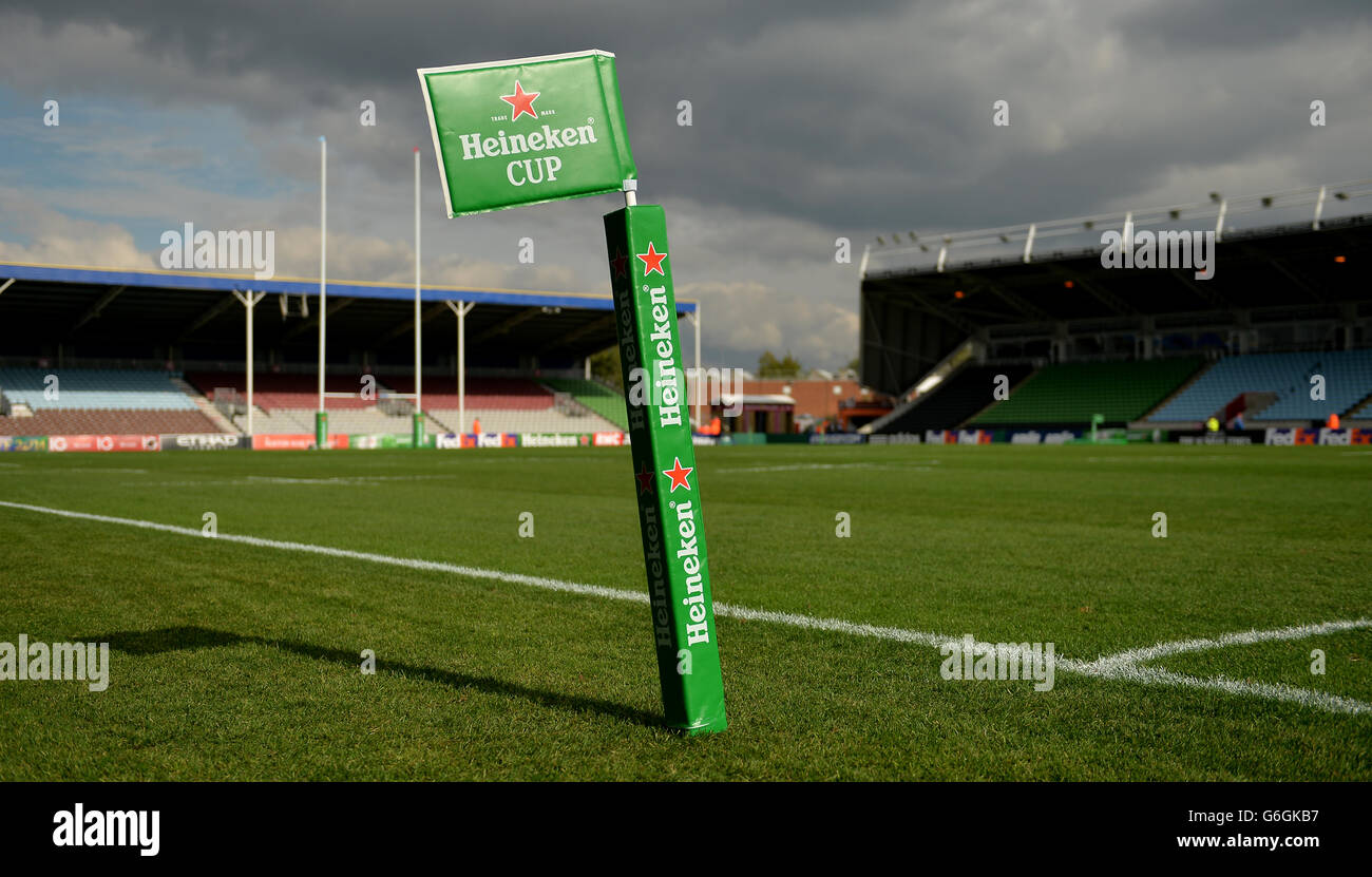 Rugby union general view gv sign signage branding logo hi-res stock ...